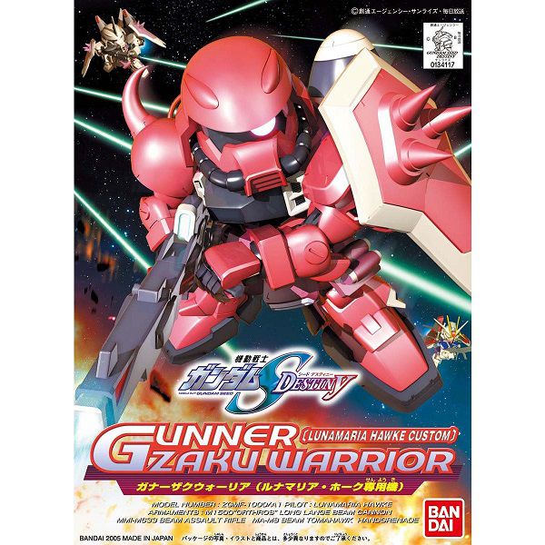 Mô hình SD Gunner Zaku Warrior Lunamaria Hawke Custom Bandai – nShop ...