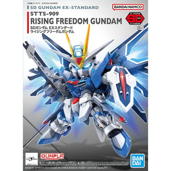Robot lắp ráp Rising Freedom Gundam SD Gundam Ex-Standard – nShop ...