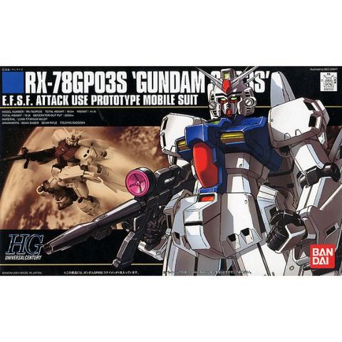 Siêu thị robot RX-78GP03S Gundam Stamen MG 1/100 – nShop - Game & Hobby