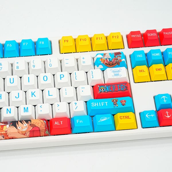 Bộ Keycap bàn phím cơ Monkey D Luffy One Piece Set 126 nút – nShop ...