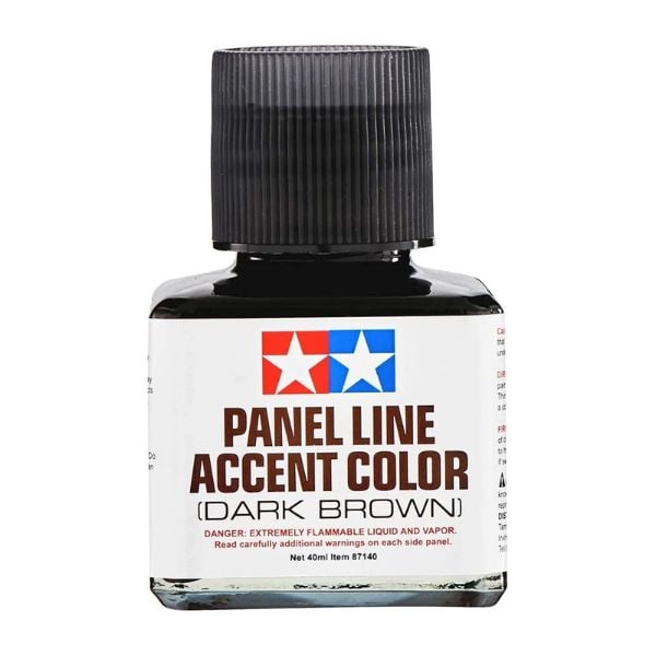 Mực kẻ lằn chìm Panel Line Accent Color Dark Brown Tamiya 87140 – nShop ...