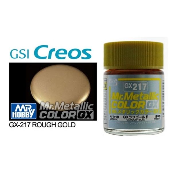 Sơn mô hình Mr.Metallic Color GX217 Rough Gold vàng kim loại – nShop ...