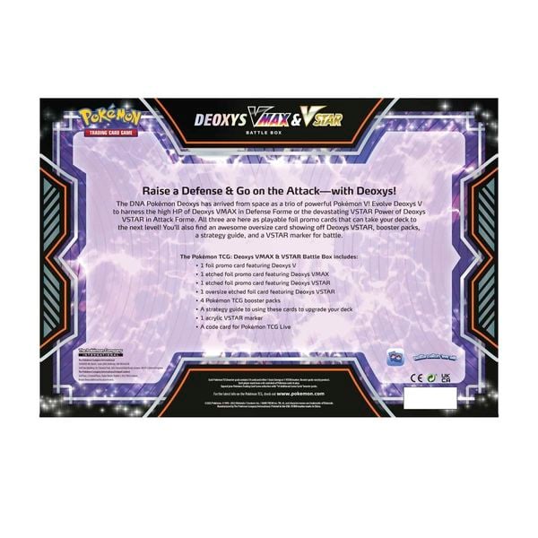 Bài Pokemon TCG Deoxys VMAX & VSTAR Battle Box – nShop - Game & Hobby