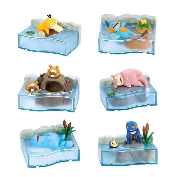 Mô hình Pokemon Nonbiri TimeTake a Break in the River dễ thương – nShop ...