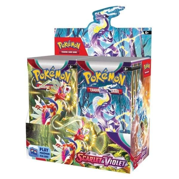 Thẻ Bài Pokemon Tcg Scarlet And Violet Booster Pack Chính Hãng Nshop
