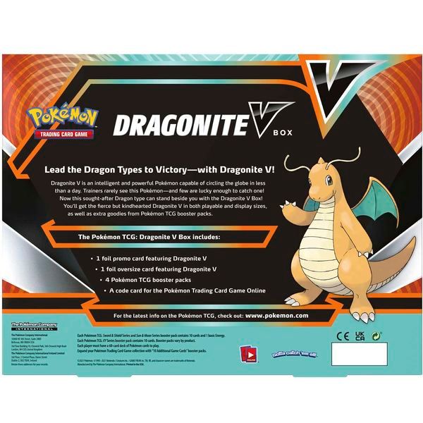 Thẻ bài Pokemon TCG Dragonite V Box – nShop - Game & Hobby