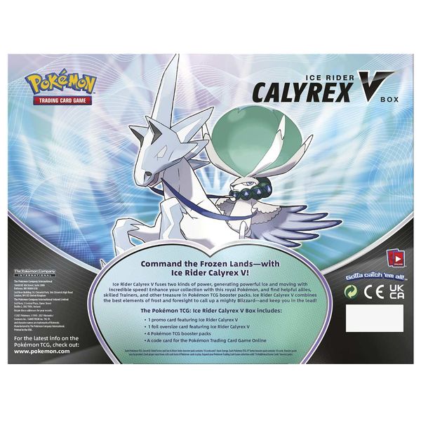 Thẻ bài Pokemon TCG Ice Rider Calyrex V Box – nShop - Game & Hobby
