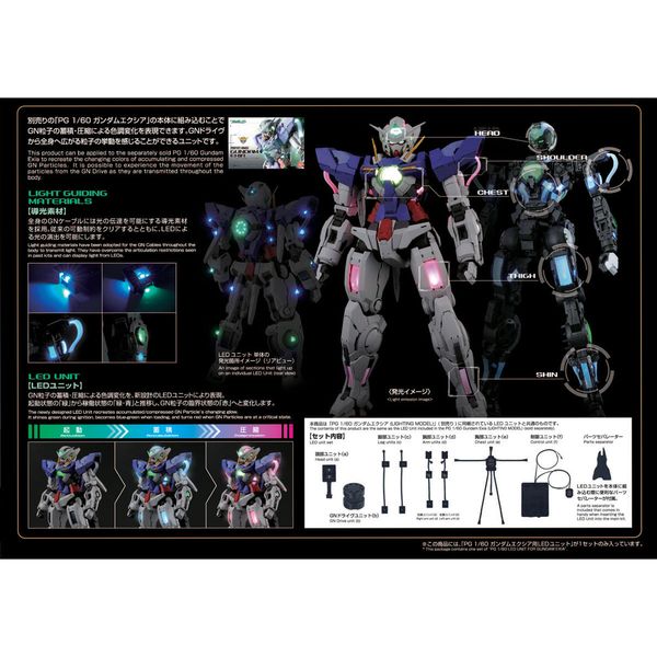 LED Unit for Gundam Exia PG 1/60 siêu đẹp – nShop - Game & Hobby