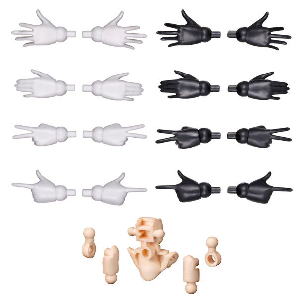 Phụ kiện robot Option Hand Parts White Black 30MS – nShop - Game & Hobby