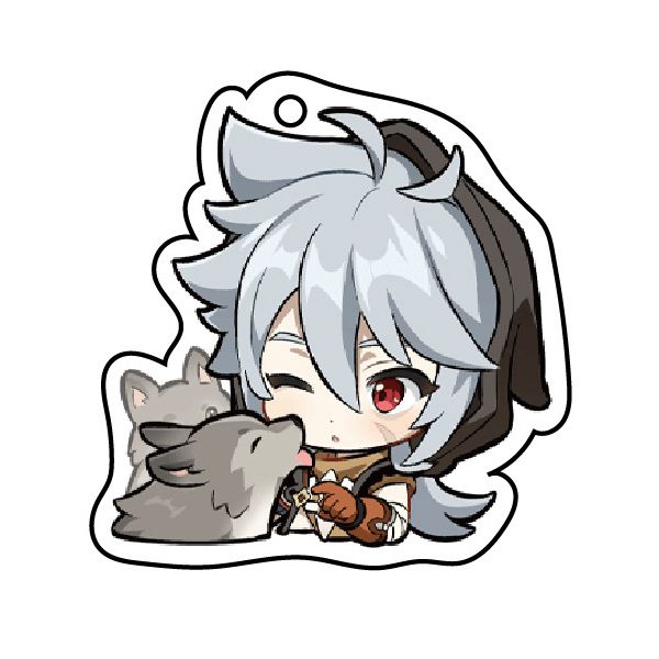 Móc khóa nhựa Genshin Impact Phong Cách Chibi Cực Dễ Thương – nShop ...