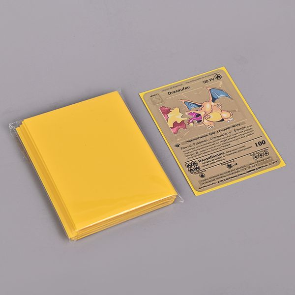 Sleeves bọc bảo vệ bài Pokemon TCG màu trơn set 50 chất lượng cao ...