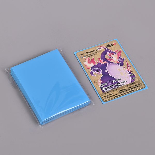 Sleeves bọc bảo vệ bài Pokemon TCG màu trơn set 50 chất lượng cao ...