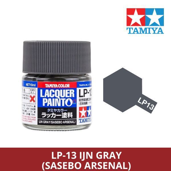 Sơn mô hình Tamiya Lacquer LP-13 IJN Gray Sasebo Arsenal 82113 – nShop ...