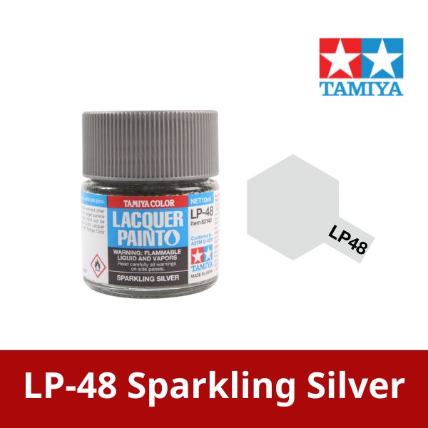 Sơn mô hình Tamiya Lacquer LP-48 Sparkling Silver 82148 – nShop - Game ...