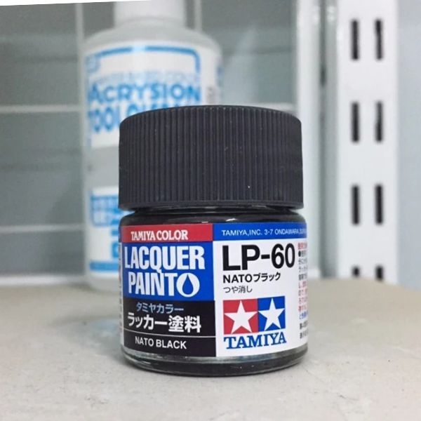 Sơn mô hình Tamiya Lacquer LP-60 Nato Black chính hãng – nShop - Game ...