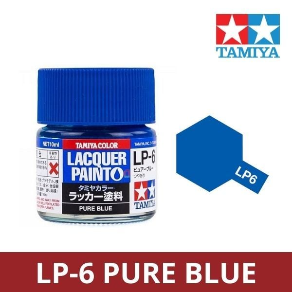Sơn mô hình Tamiya Lacquer LP-6 Pure Blue - 82106 – nShop - Game & Hobby