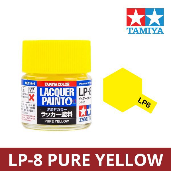 Sơn mô hình Tamiya Lacquer LP-8 Pure Yellow 82108 giá rẻ HCM – nShop ...