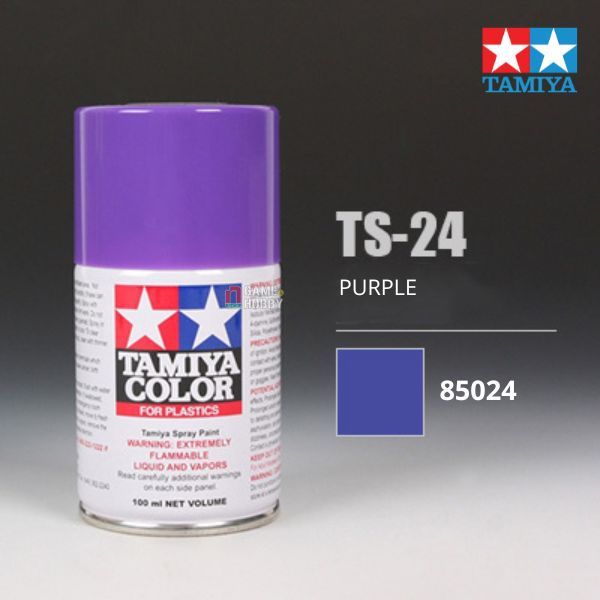 Sơn xịt mô hình Tamiya 85024 TS-24 Purple giá rẻ nhất – nShop - Game & Hobby
