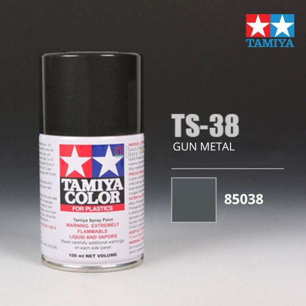 Sơn xịt mô hình Tamiya 85038 TS-38 Gun Metal giá rẻ nhất – nShop - Game ...