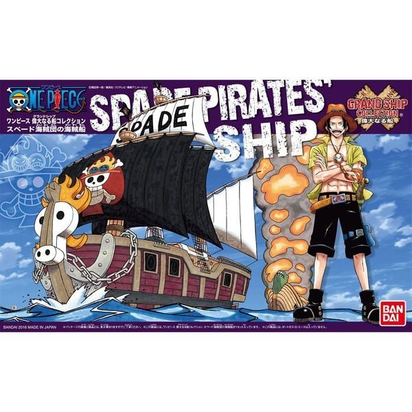 Mô hình Spade Pirates' Ship One Piece Grand Ship Collection – nShop ...