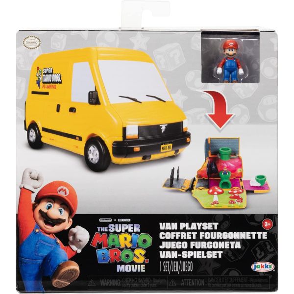 Đồ chơi mô hình Super Mario Bros Movie Van Playset – nShop - Game & Hobby