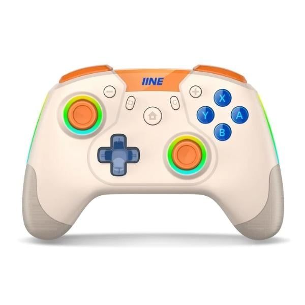 Aurora Orange Wireless Mechanical Pro Controller Nintendo Switch IINE ...