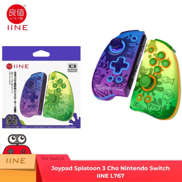 Tay Cầm Joy-con Joypad Splatoon 3 Cho Nintendo Switch IINE L767 – nShop ...
