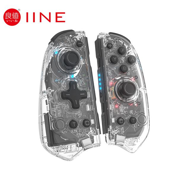 Joy-con IINE cho Switch Trong suốt Có Grip đèn RGB Gaming – nShop ...