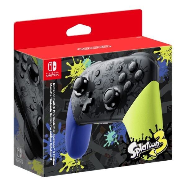 Tay cầm Nintendo Switch Pro Controller Splatoon 3 Edition – nShop ...