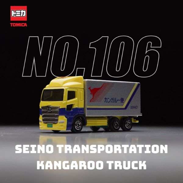 Tomica No. 106 Seino Transportation Kangaroo Truck – nShop - Game & Hobby