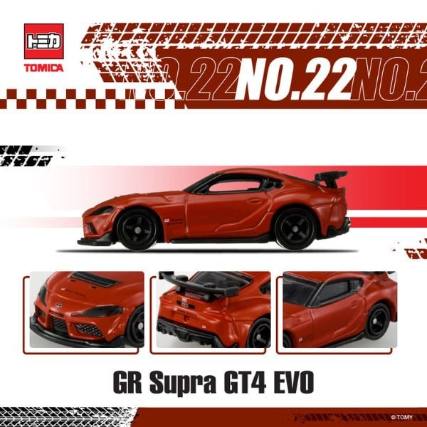 Xe mô hình Tomica No. 22 GR Supra GT4 EVO Takara Tomy – nShop - Game & Hobby