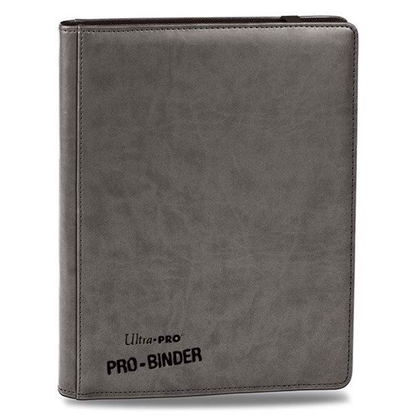 ULTRA PRO PREMIUM 9-POCKET PRO-BINDER (GREY) (YU-GI-OH! TCG) | NShop ...