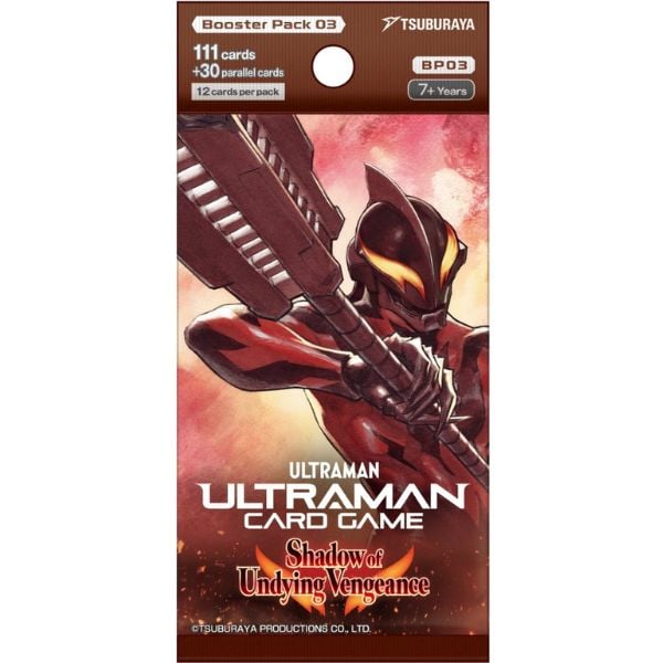 Ultraman Card Game Booster Pack Shadow of Undying Vengeance BP03 ...