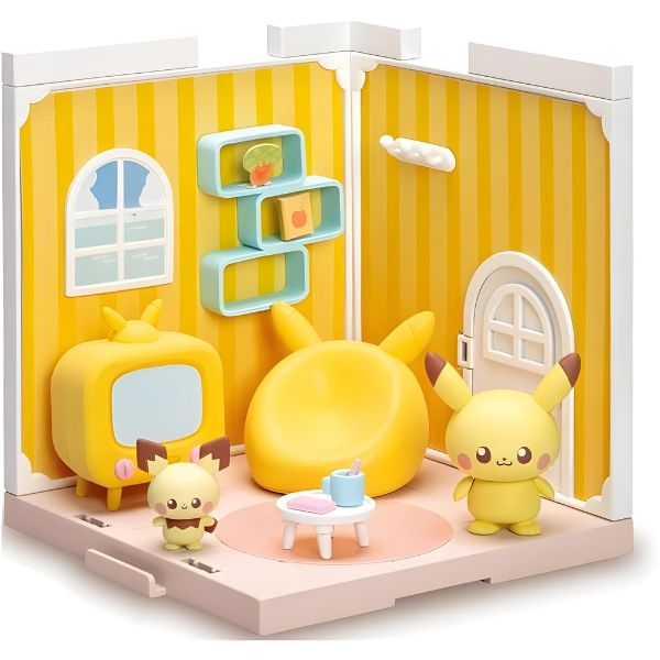 Mô hình Pokemon Pokepeace House Living Room Pikachu & Pichu – nShop ...