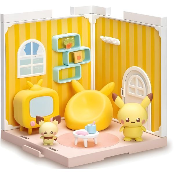 Mô hình Pokemon Pokepeace House Living Room Pikachu & Pichu – nShop ...