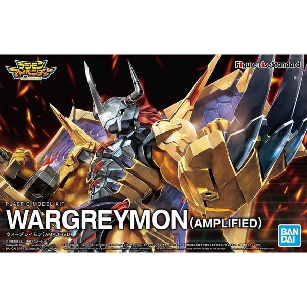 WarGreymon Figure-rise Standard Amplified Digimon Adventure – nShop - Game & Hobby