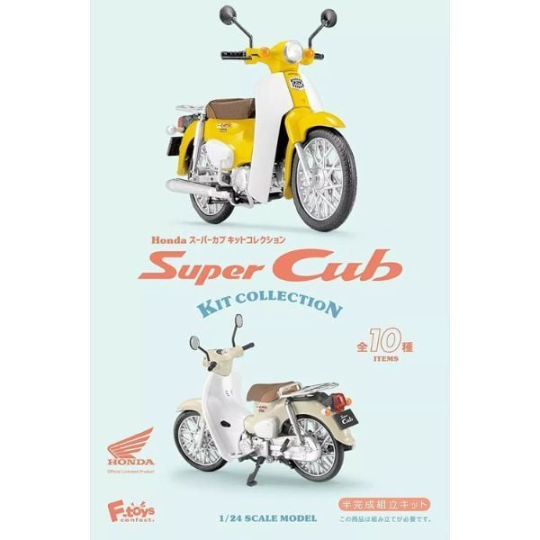 Mô hình lắp ráp xe Honda Super Cub Model Kit 1/24 Blind Box – nShop ...