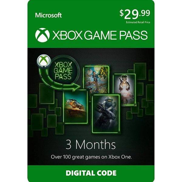 Xbox Game Pass 3 Month Membership Digital Code – nShop - Game & Hobby