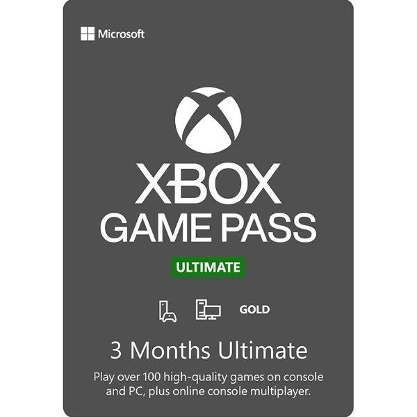 Xbox Game Pass Ultimate 3 Month Membership Digital Code – nShop - Game ...