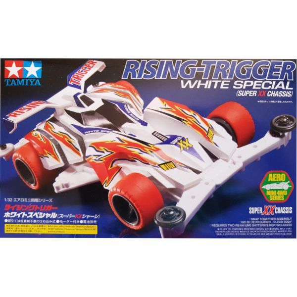 Xe đua Mini 4WD Rising-Trigger White Special Tamiya 19619 – nShop ...