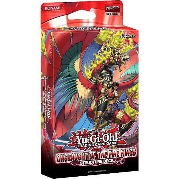 ONSLAUGHT OF THE FIRE KINGS STRUCTURE DECK (YU-GI-OH! TCG) | NShop ...