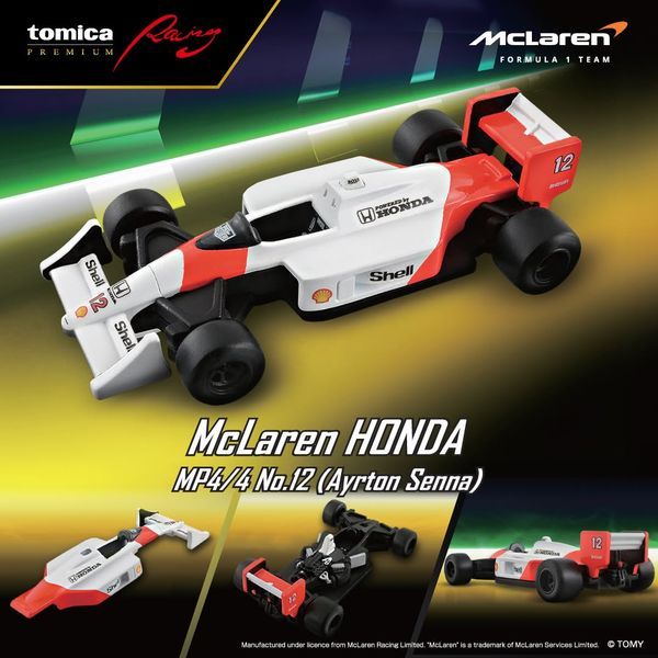 Tomica Premium Racing No 12 McLaren Honda MP4/4 Ayrton Senna – nShop ...