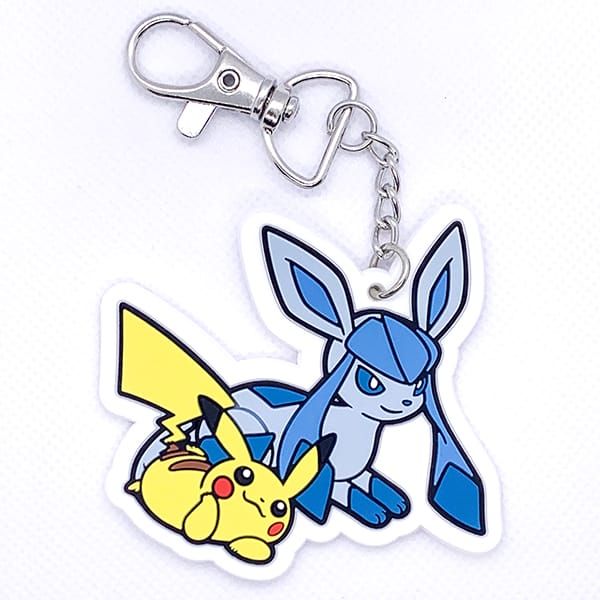 Móc khóa silicon Pokemon Pikachu & Glaceon chính hãng TPC – nShop ...