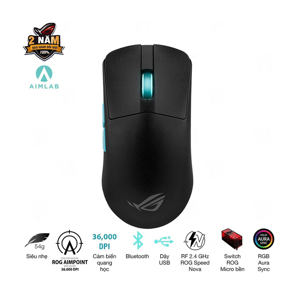 Chuột Gaming ASUS ROG Harpe Ace Aim Lab Edition