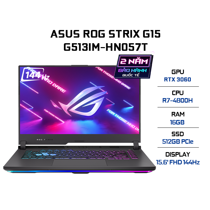 Laptop ASUS ROG Strix G15 G513IM-HN057T