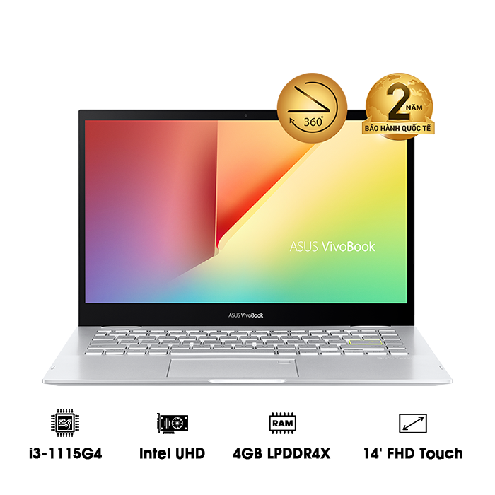 Laptop ASUS VivoBook Flip 14 TP470EA-EC346W