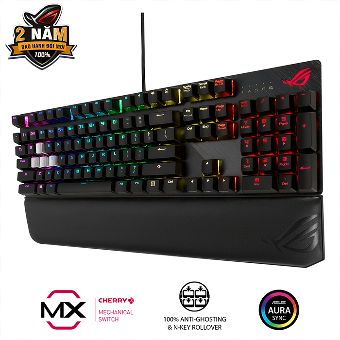 Bàn phím Gaming ASUS ROG Strix Scope Deluxe MX RED Switch