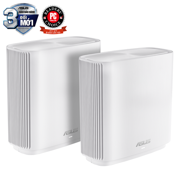 Asus Zen Wi-Fi CT8 (W-2-PK) Chuẩn AC3000 3 Băng Tần