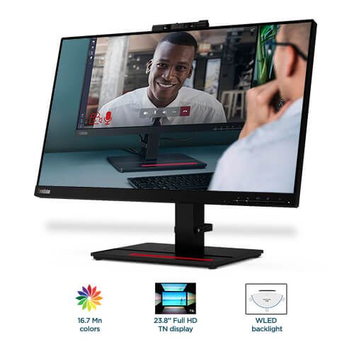 Màn hình Lenovo ThinkVision T24v-20 (61FCMAR6WW) 23.8" 60Hz