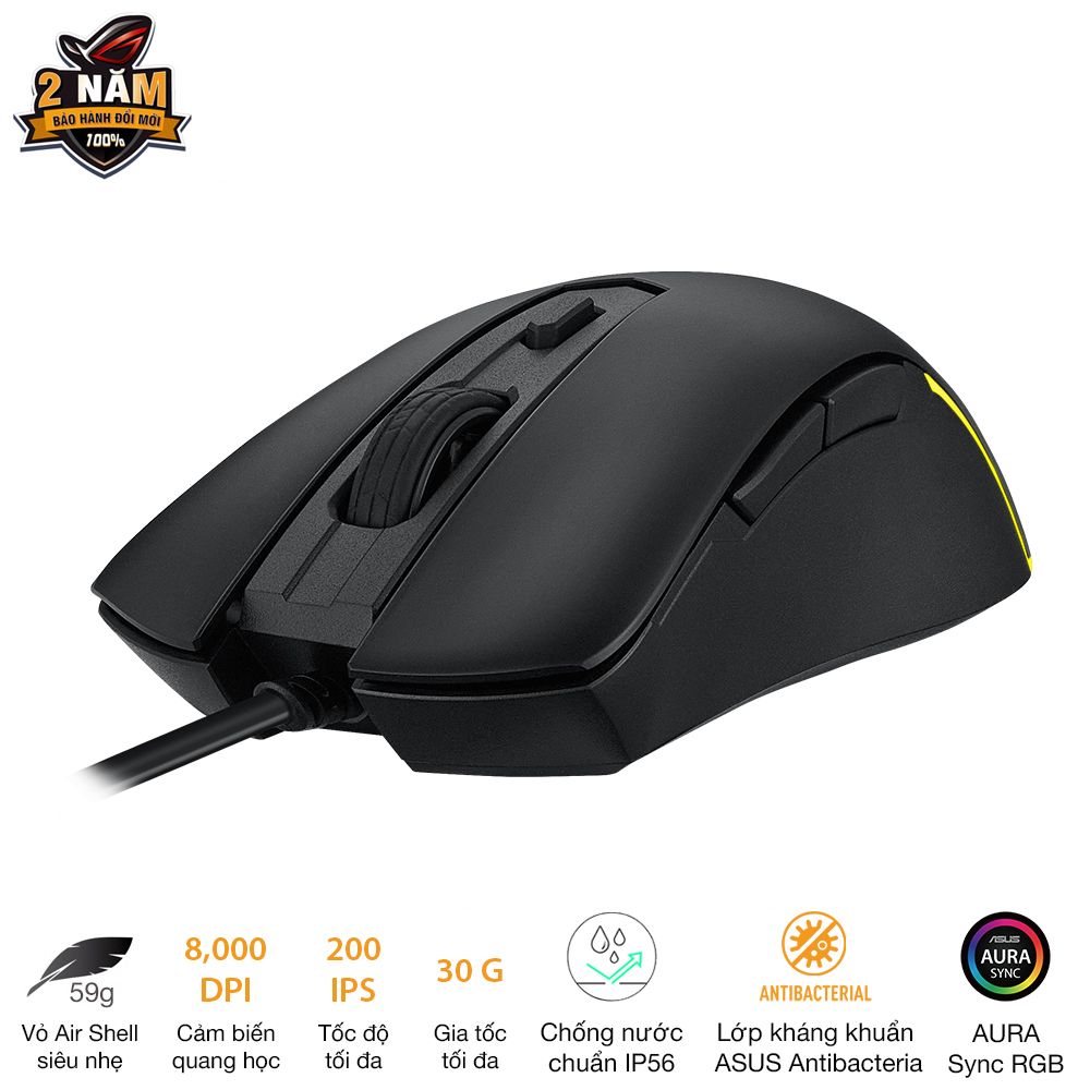 Chuột ASUS TUF Gaming M3 Gen II Chính Hãng